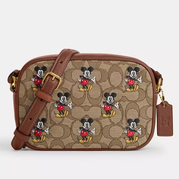 Coach | Bags | Disney X Coach Mini Jamie Camera Bag In Signature ...